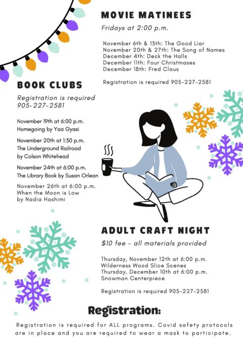 Thorold Public Library- In person & Virtual Programs! - Niagara Board ...